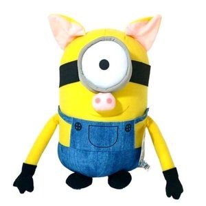 toy factory | Toys | Nwt Despicable Me Stuart Minion Pig 5 Plush ...